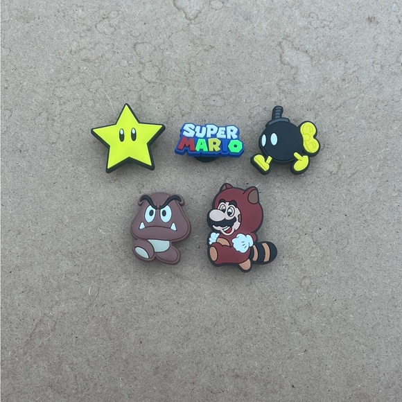 CROCS | Jewelry | Mario Croc Charm Set | Poshmark